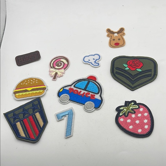 Accessories | Colorful Embroidered Kids Toy Patches Set | Poshmark